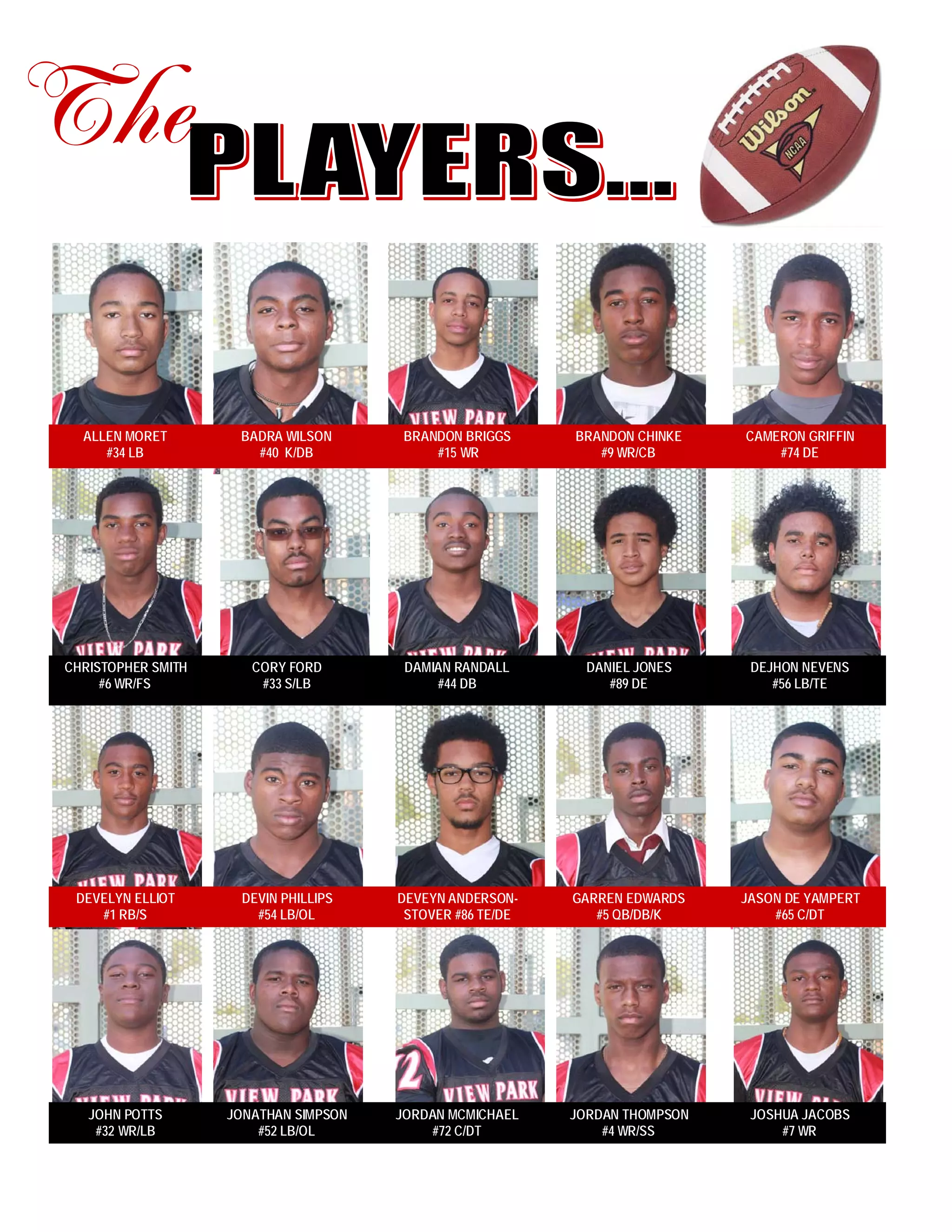 Homecoming Events - View Park Prep High School | PDF