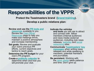Vppr training 2012 | PPTX | Social Networking | Internet