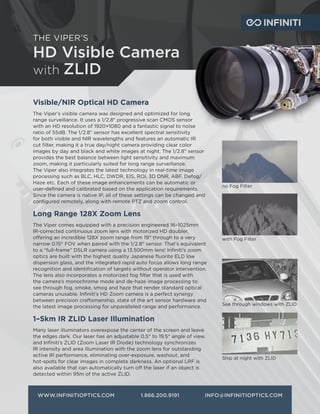 Long Range Zoom See through fog, mist, rain, snow, sand Day Night PTZ ...