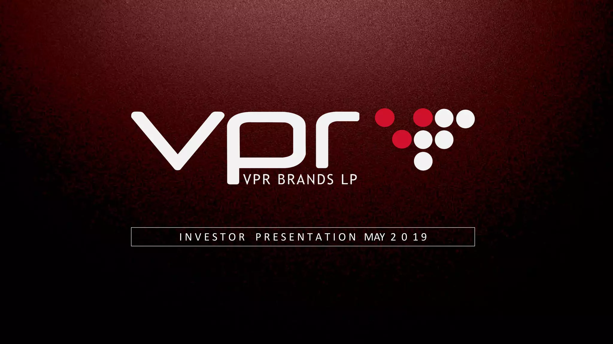 $vprb - get to know vpr brands | PPT