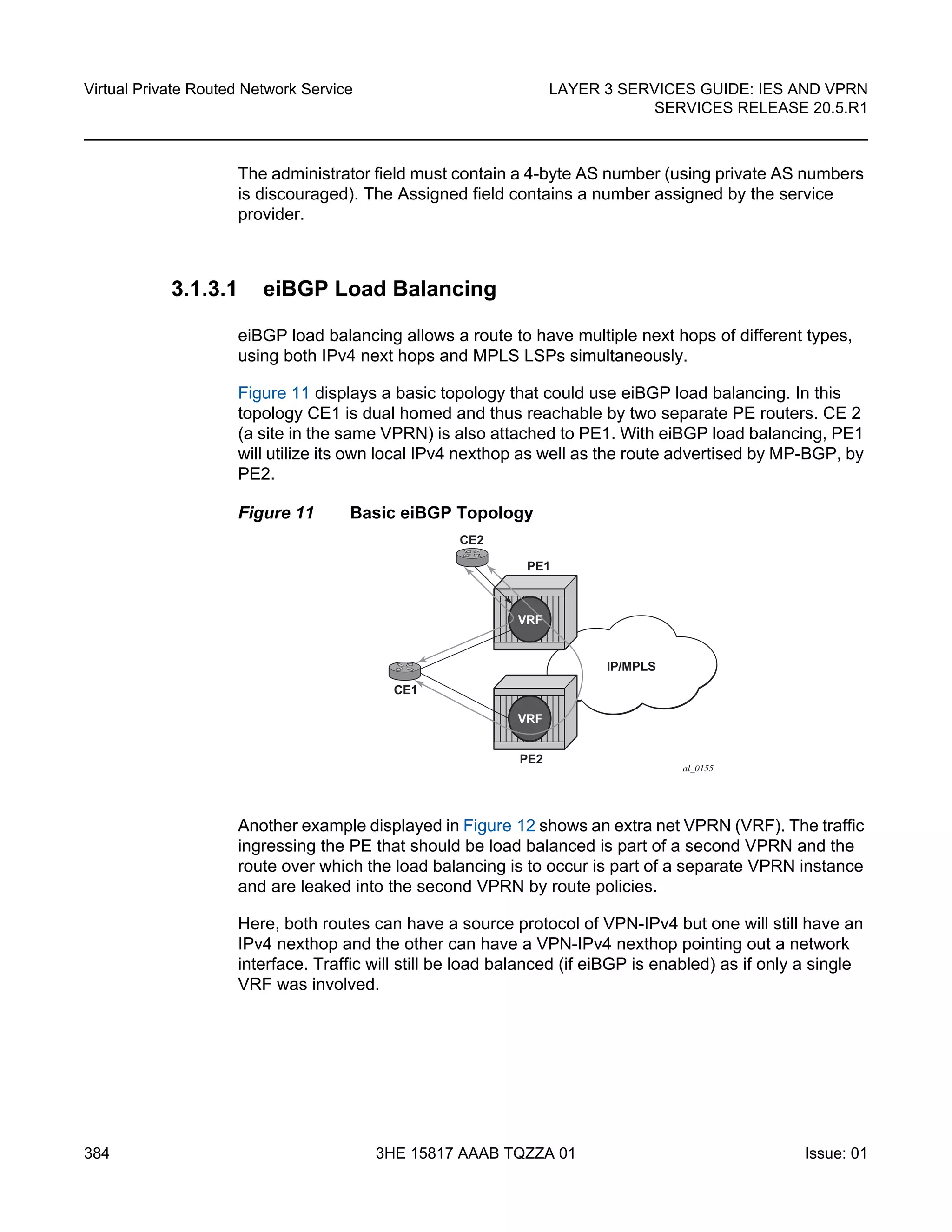 Nokia L3 VPN Configuration Guide | PDF