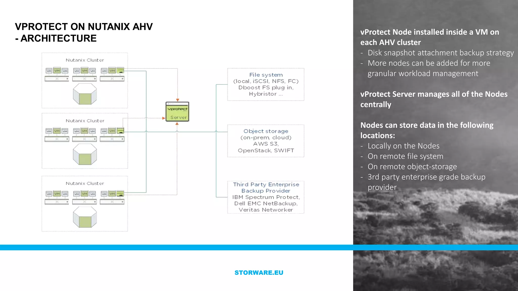vProtect - enterprise-grade Nutanix backup & recovery | PPTX