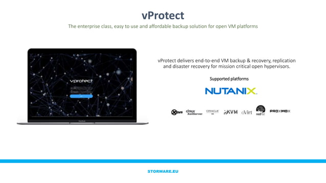 vProtect - enterprise-grade Nutanix backup & recovery | PPTX | Cloud Computing | Internet