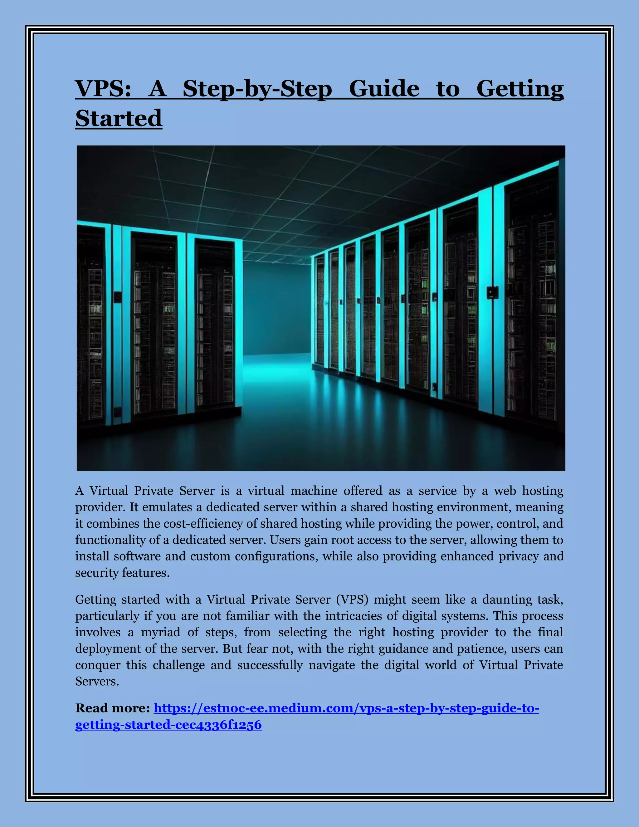 VPS -A Step-by-Step Guide to Getting Started.pdf
