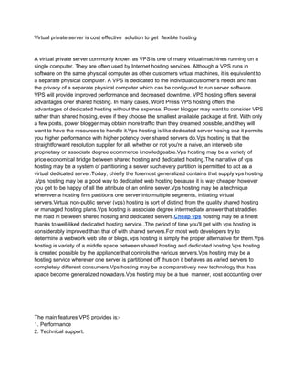 Vpshosting | PDF