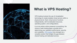 VPS Hosting.pptx | Web Hosting | Internet