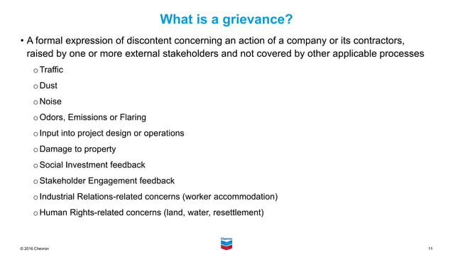 Chevron: Voluntary Principles and the Offshore | PPT | Free Download