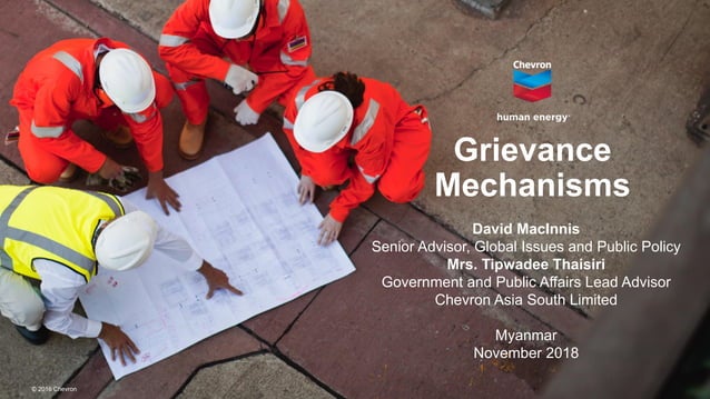 Chevron: Voluntary Principles and the Offshore | PPT | Free Download