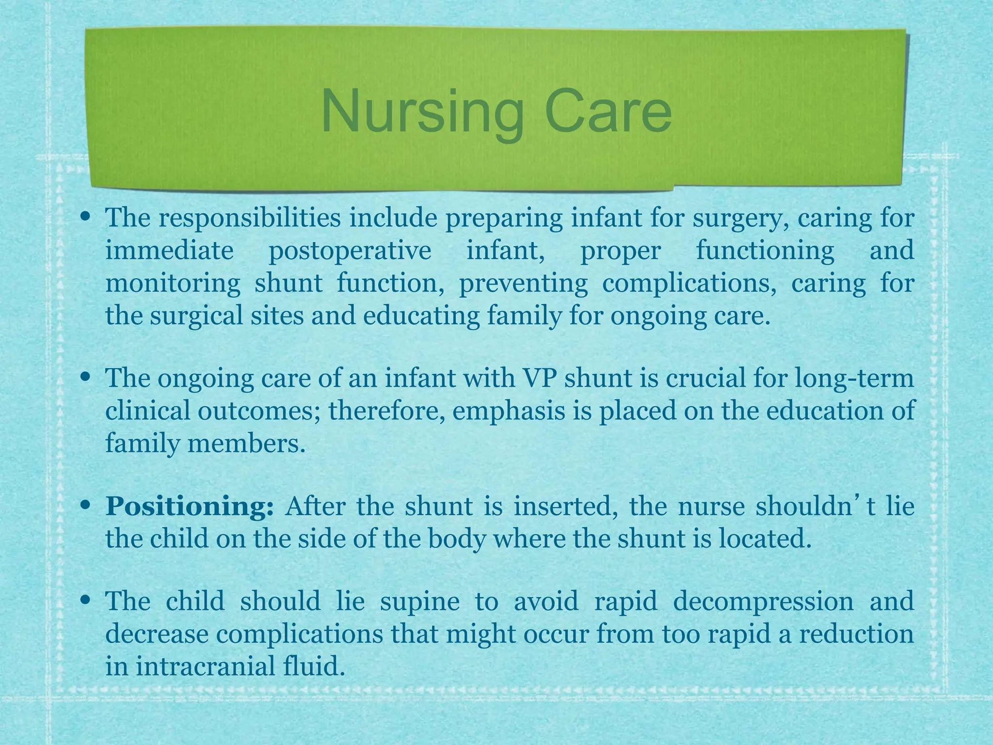 VP Shunt ppt.ppt medical surgical nursing | PPT