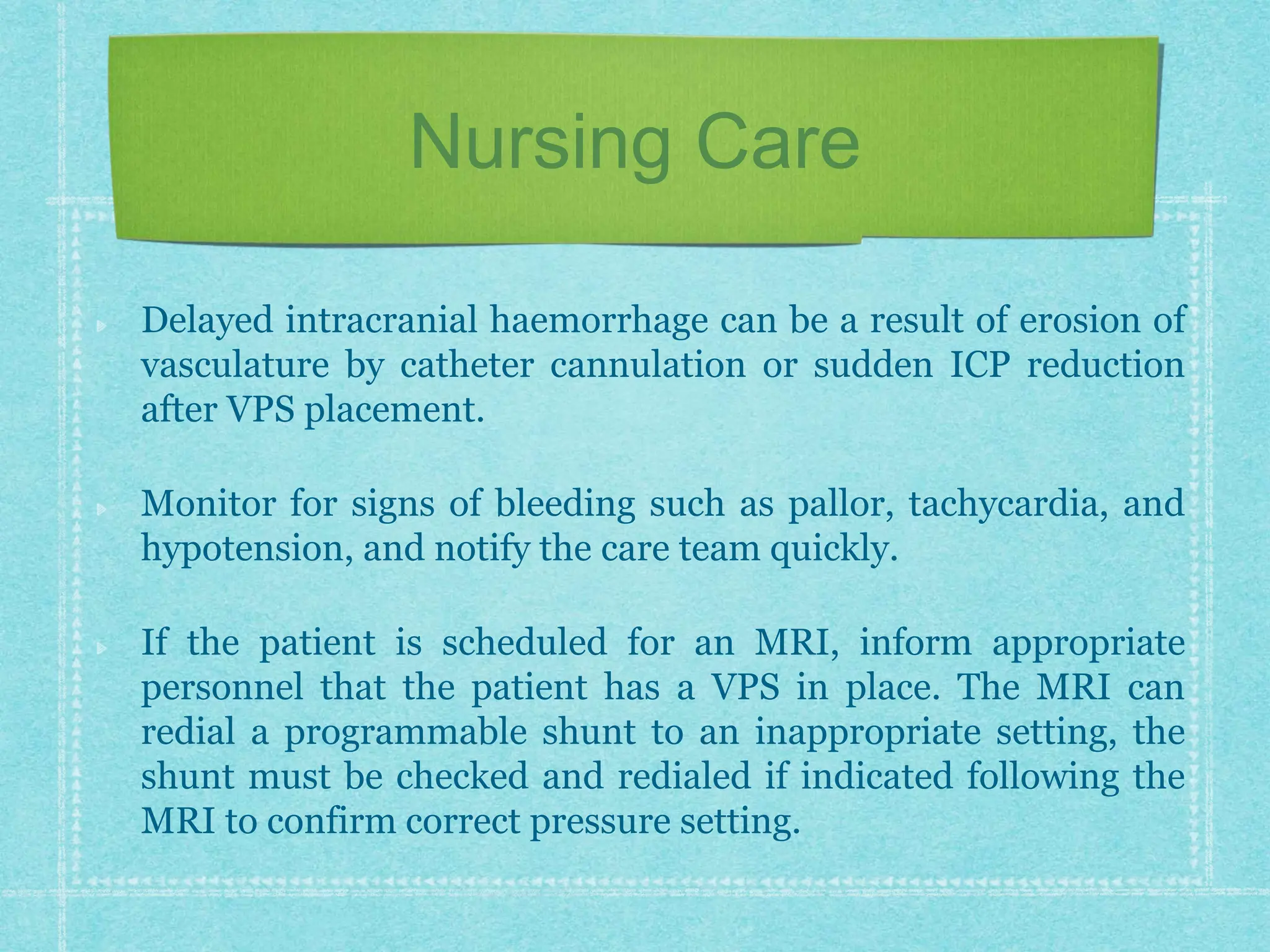 VP Shunt ppt.ppt medical surgical nursing | PPT