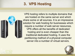 Different Types of Web Hosting Services | PPT | Web Hosting | Internet