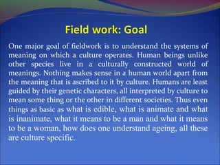 Vps social research and fieldwork tradition | PPT