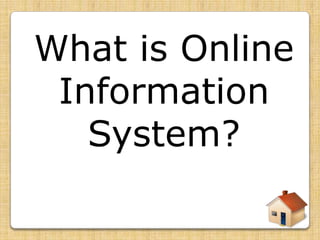 Vptnhs online information system | PPT
