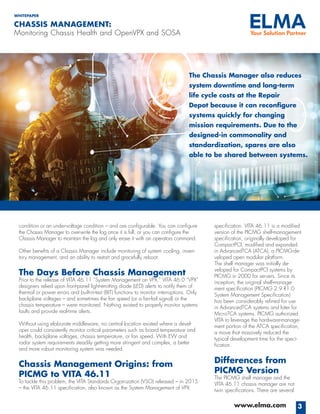 VPX Chassis Management Monitoring Chassis Health in Military Systems ...