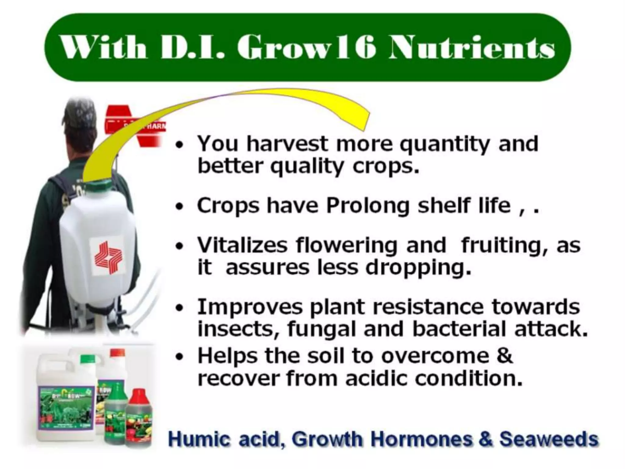 DI Grow Organic Fertilizer | PPT