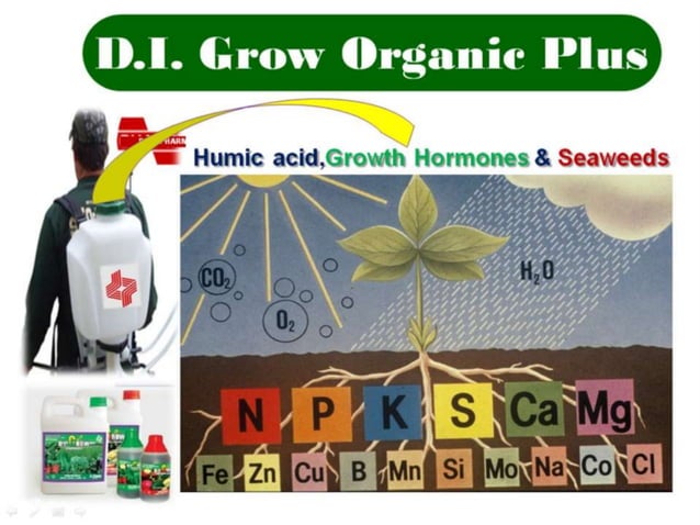 DI Grow Organic Fertilizer | PPT