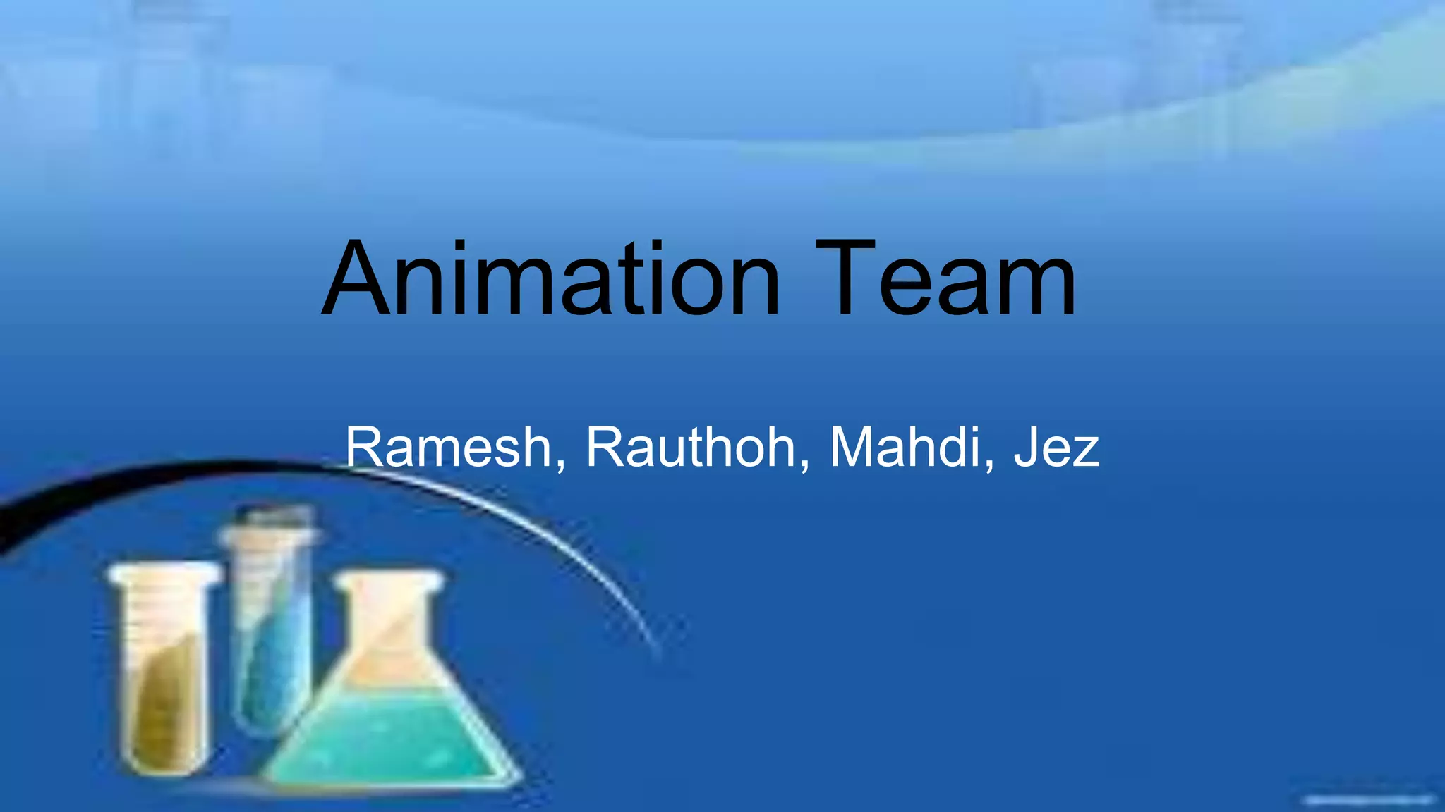 Animation team | PPTX