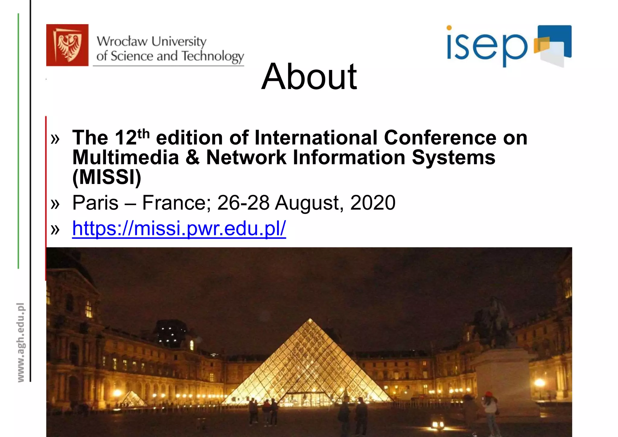 Special Session on: Quality Assessment for Computer Vision and ...