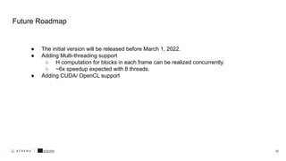 Video complexity analyzer (VCA) for streaming applications | PPT