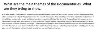 Factual programme review | PPTX