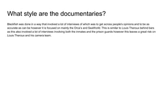 Factual programme review | PPTX