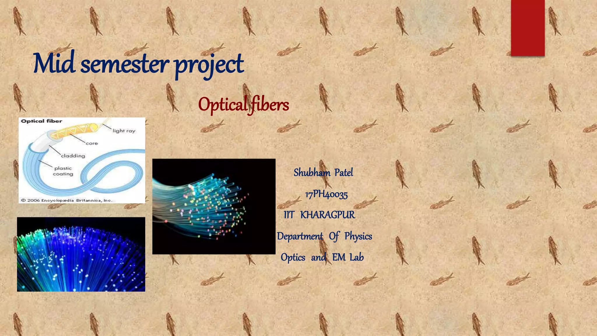 Optical fibers 2 ppt | PPTX