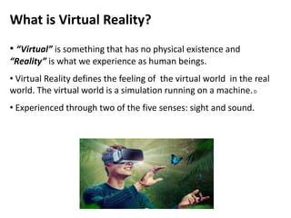 Virtual Reality | PPTX