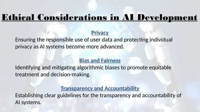 Virtual Reality: The ethics of Artificial Intelligence. | PPTX