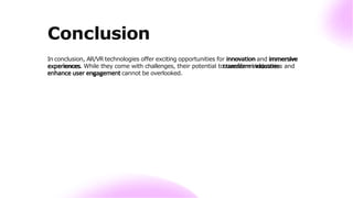 Virtual Reality-Augmented Reality Technology.pptx