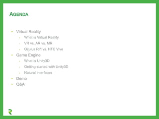 Introduction to VR Development | PPTX