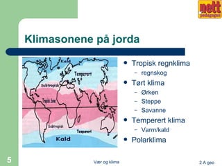 Vær og klima | PPT