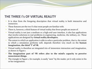 Introduction to Virtual Reality | PPT