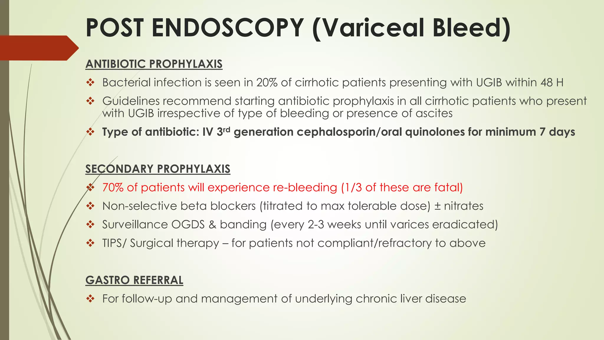 Upper gi bleeding | PPTX