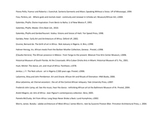 VRA 2013 Documenting the Art of Africa, Klein | PPTX