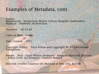 VRA2014 Collaboration in archives and special collections, Sikarskie | PPT