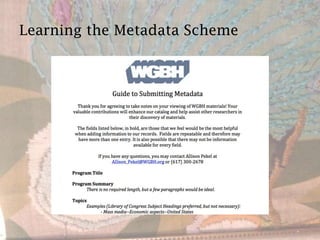 VRA2014 Collaboration in archives and special collections, Sikarskie | PPT