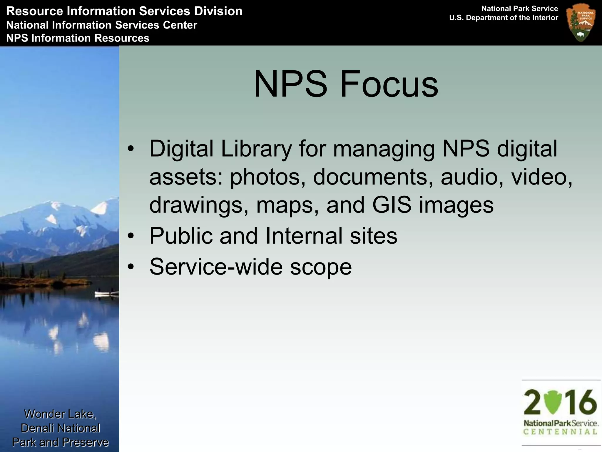 VRA 2015 Nps Focus McDonald | PPTX