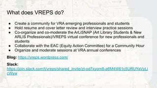 VREPS Committee Meeting Roundtable | PPT