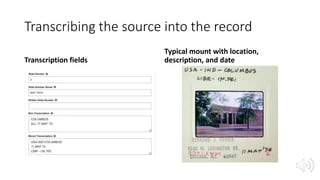 Exhibiting a Slide Collection: The Life and Career of Leonard J. Currie ...