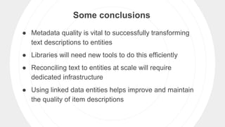 Creating, Curating, and Using Cultural Heritage Metadata and Resources in a Linked Data ...