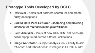 Creating, Curating, and Using Cultural Heritage Metadata and Resources in a Linked Data ...