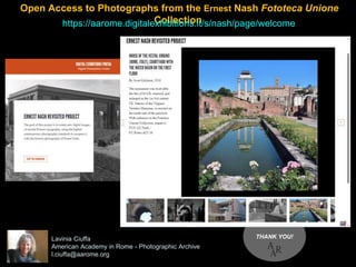 Interactive Topography with IIIF: Open Access to Photographs from the ...