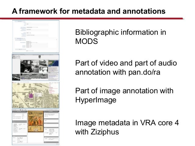 VRA Core 4 in Transcultural Studies - Adopting Core 4 XML in a DH Env…