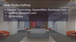 Sean Burke-Gaffney on the future of VR and seamless mixed reality | PPTX