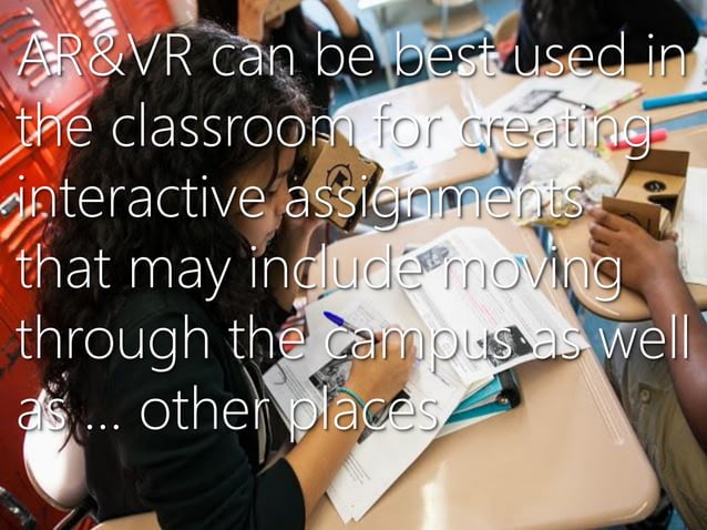 Virtual and Augmented Reality in Education 4.0 | PDF | Augmented Reality | Technology & Computing