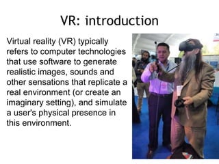 VR/AR/MR in education | PPTX