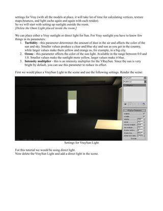 Vray lighting | PDF