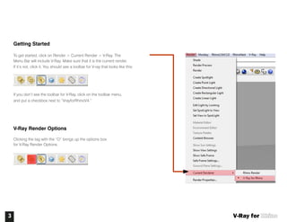 VRay for Rhino Primer | PDF