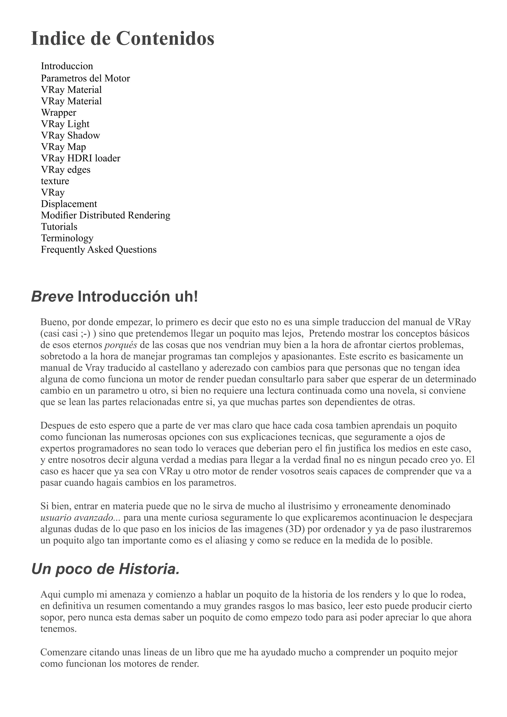 Vray total manual | PDF