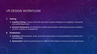 VR DESIGN presentation virtual reality design | PPTX